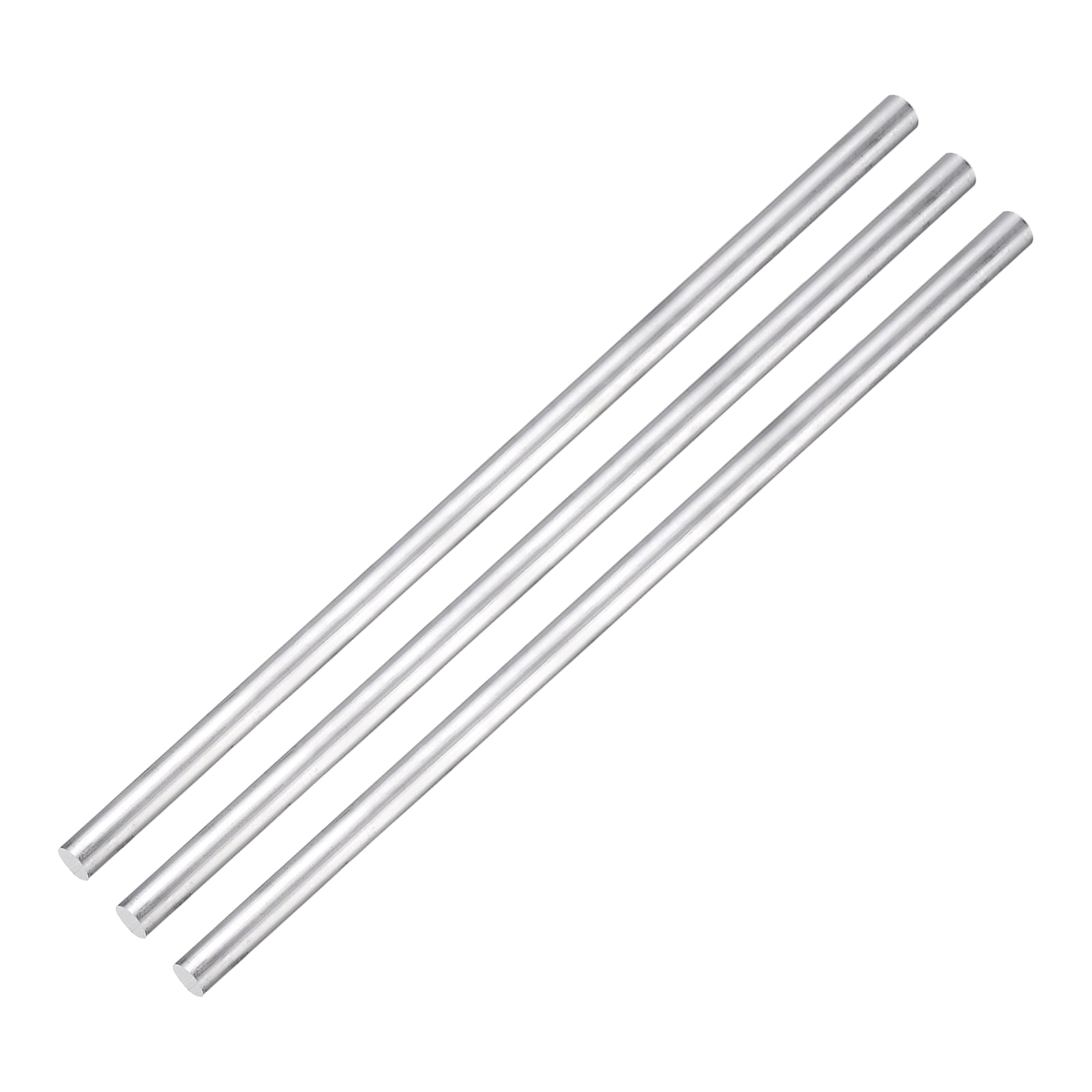 Uxcell 3 Pcs 6061 T651 Aluminum Rod, 0.24" Diameter 8" Length Solid ...
