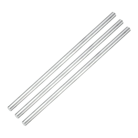 Uxcell 3 Pcs 6061 T651 Aluminum Rod, 0.24" Diameter 8" Length Solid ...