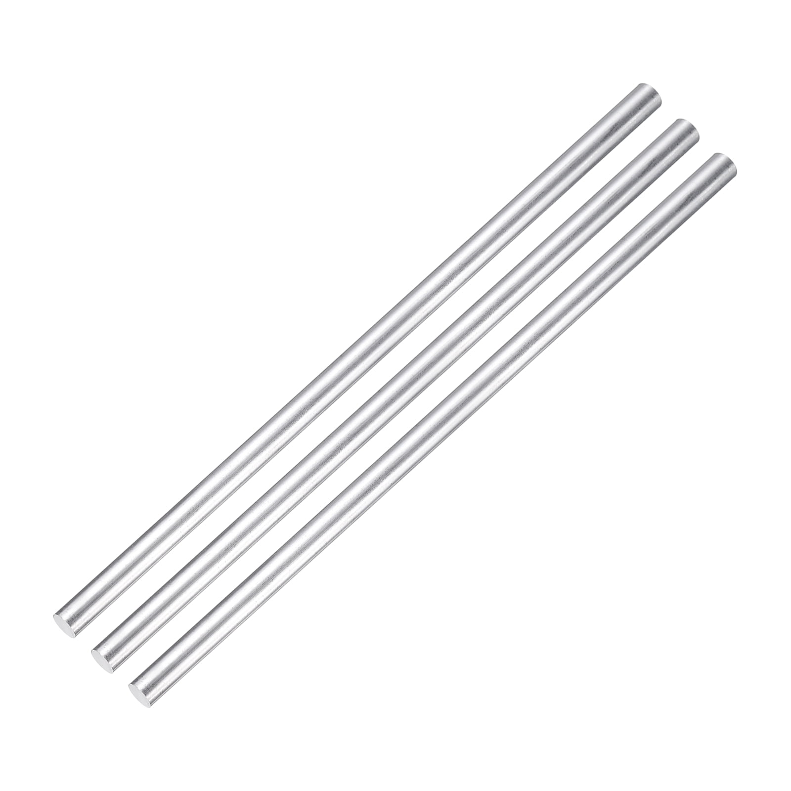 Uxcell 3 Pcs 6061 T651 Aluminum Rod, 0.28" Diameter 8" Length Solid ...