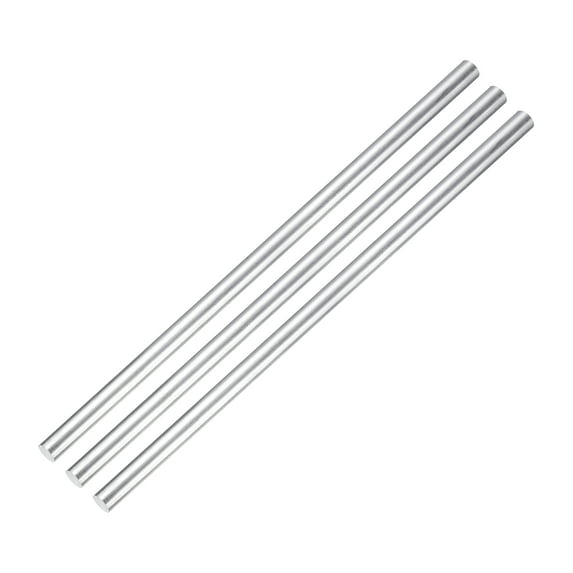 Uxcell 3 Pcs 6061 T651 Aluminum Rod, 0.28" Diameter 8" Length Solid ...