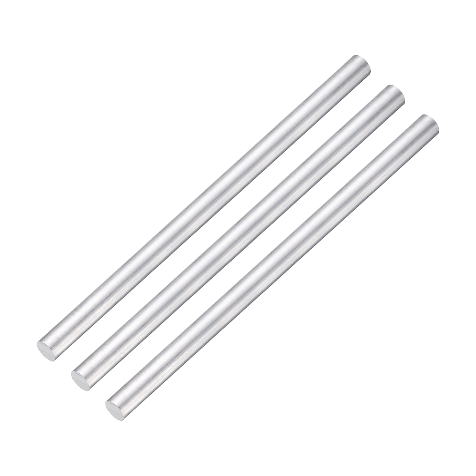 Uxcell 3 Pcs 6061 T651 Aluminum Rod, 0.47" Diameter 8" Length Solid ...