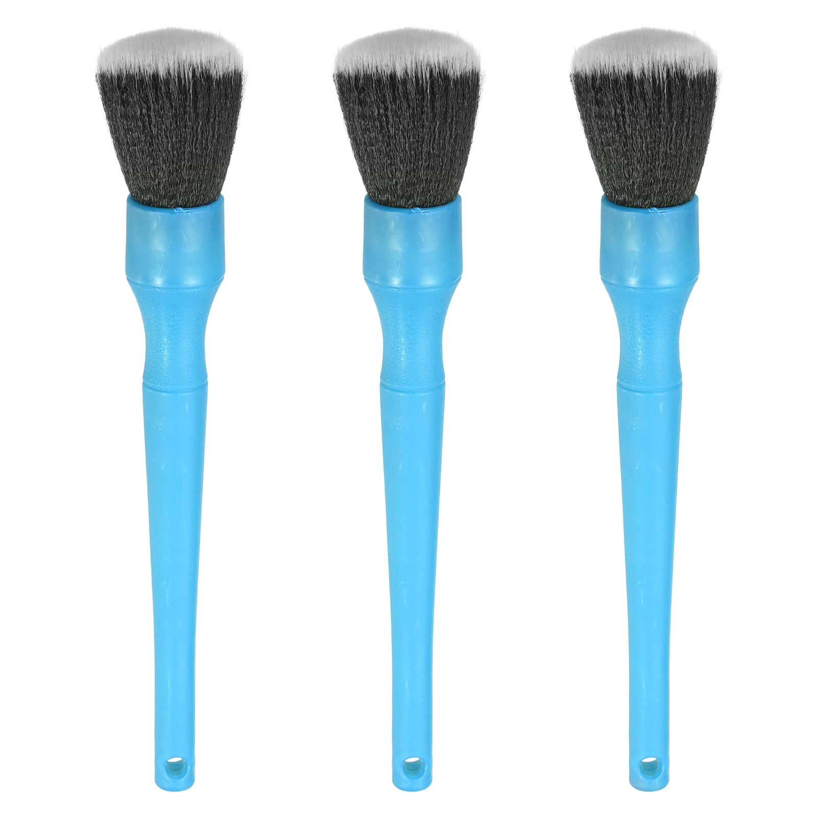 Uxcell 3 Pcs Car Detailing Brush 9.25" Soft Bristle Auto Cleaning Brush ...