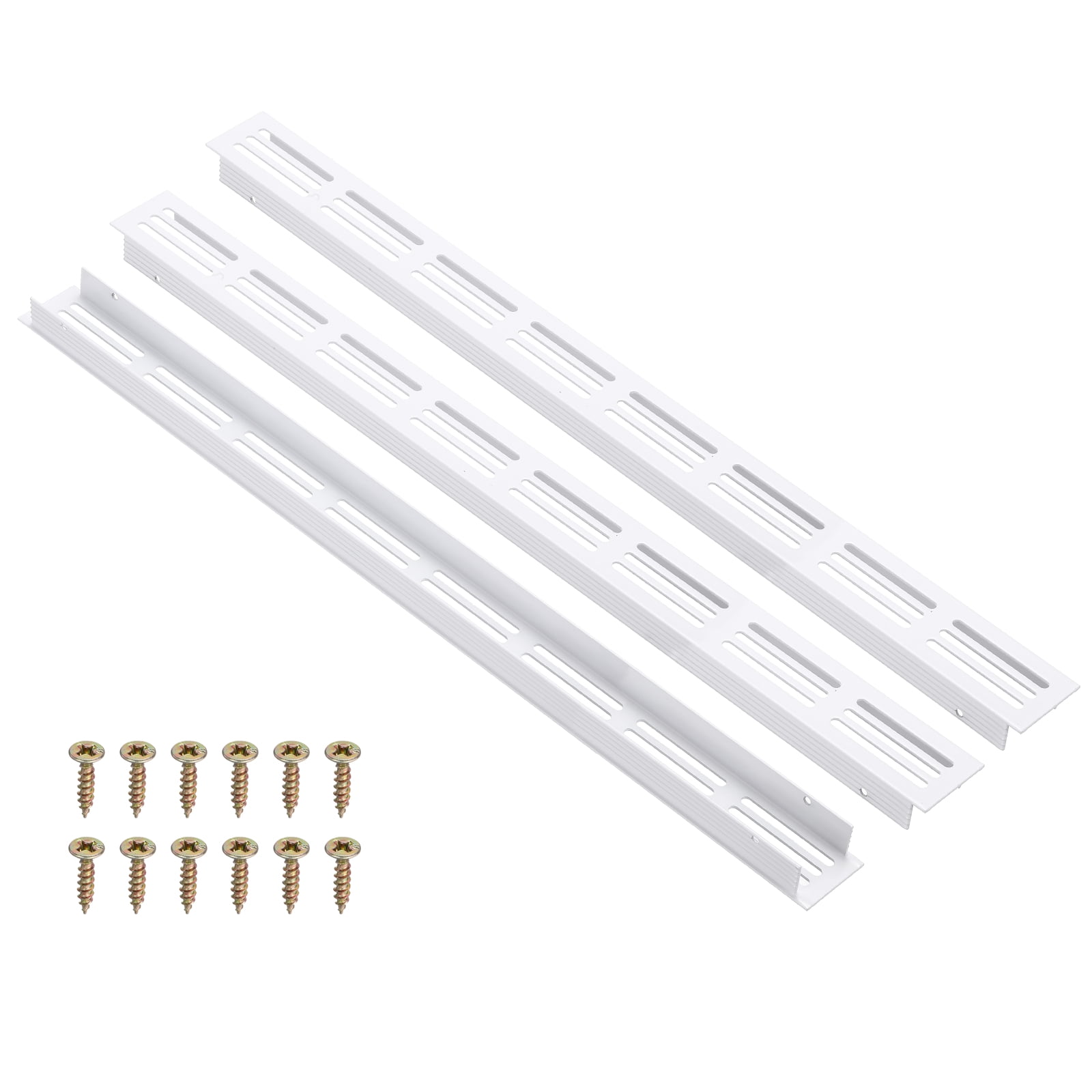 Uxcell 3 Pcs Door Air Vent Cover, 16 x 1.2 (Outer Dimensions) Inch ...