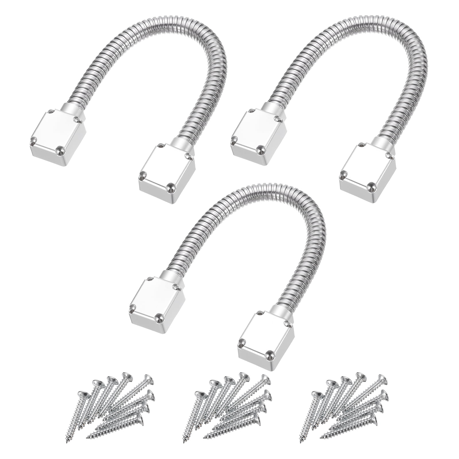 Uxcell 3 Pcs Flexible Door Loop Wire Protection Sleeving Door Lock Wire ...