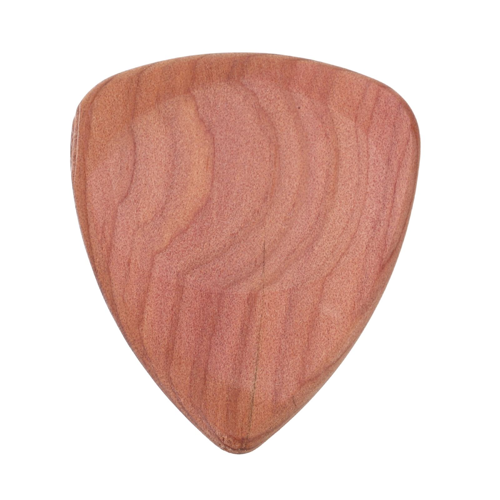 Uxcell 3 Pcs Wood Guitar Pick, 3.0mm Ultra Heavy Gauge Pine Wood Groove ...