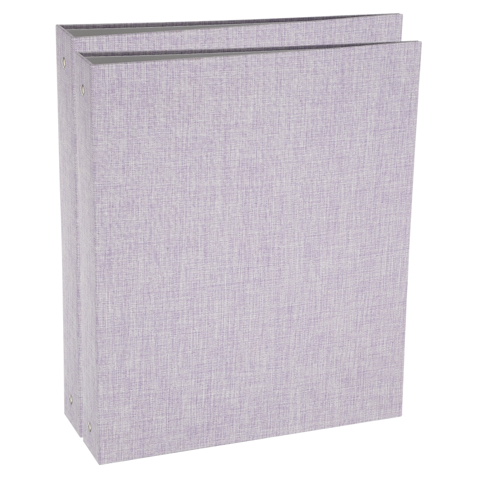 Uxcell 3 Ring Binder, 2 Pcs A4 Size Flexible Round Binder Big Capacity ...