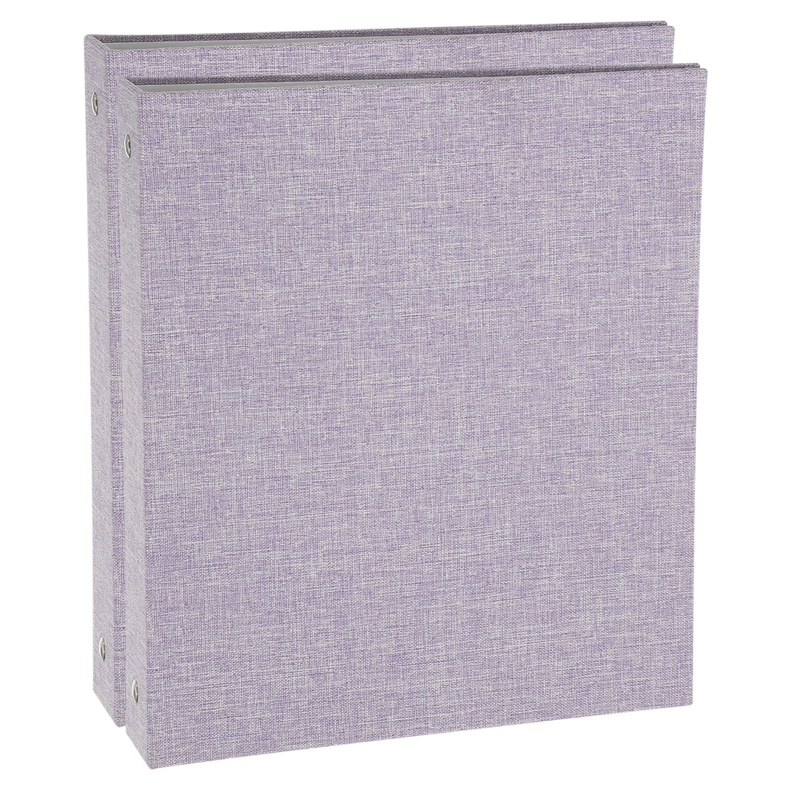 Uxcell 3 Ring Binder, 2 Pcs A5 Size Flexible Round Binder Big Capacity ...