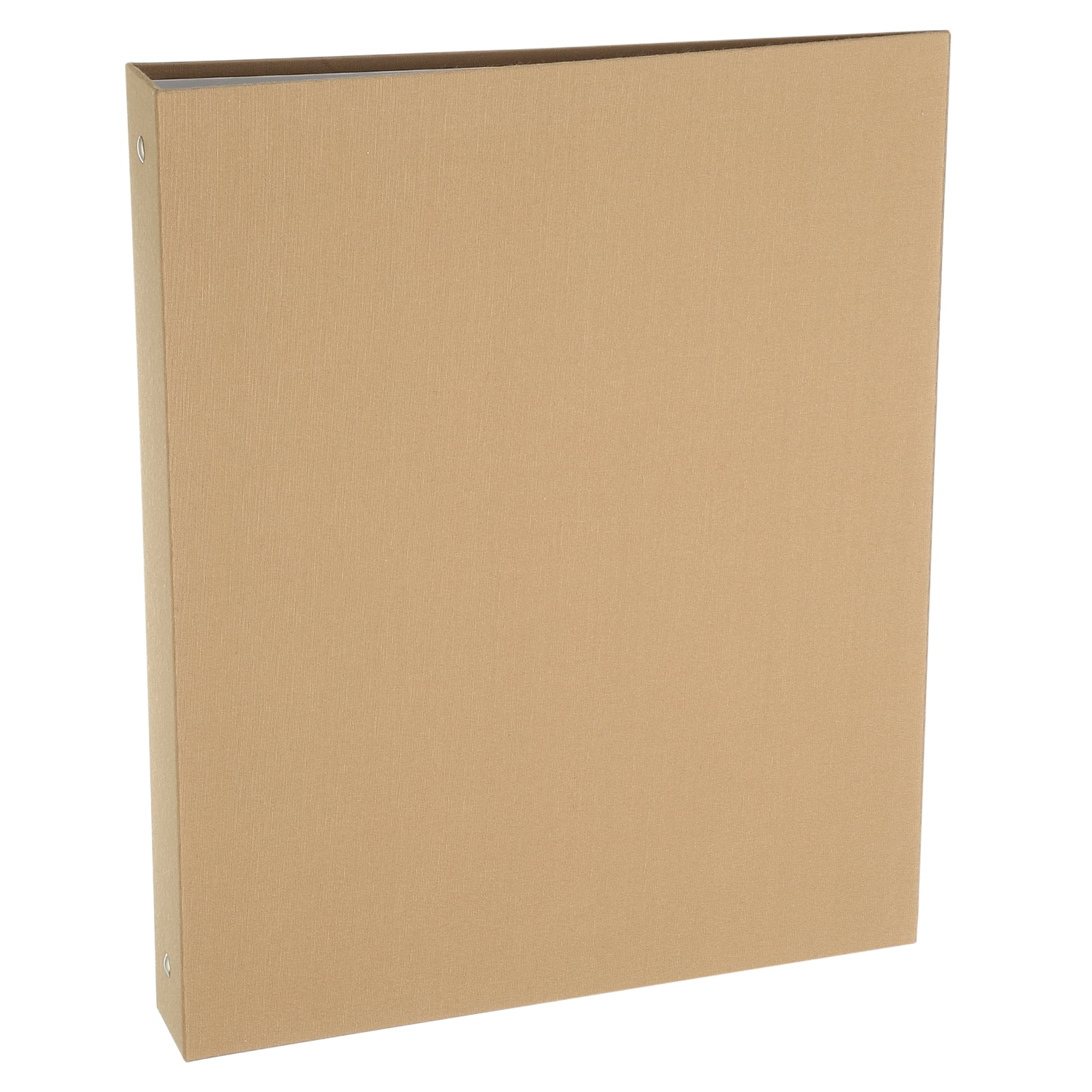 Uxcell 3 Ring Binder, A4 Size Flexible Round Binder Big Capacity Linen ...