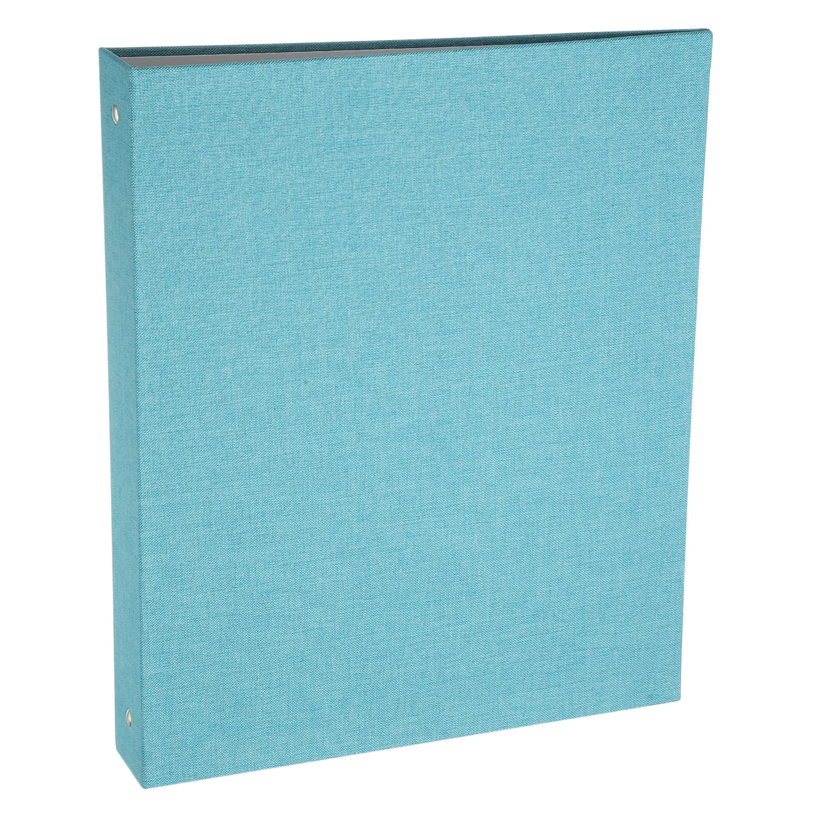 Uxcell 3 Ring Binder, A4 Size Flexible Round Binder Big Capacity Linen ...