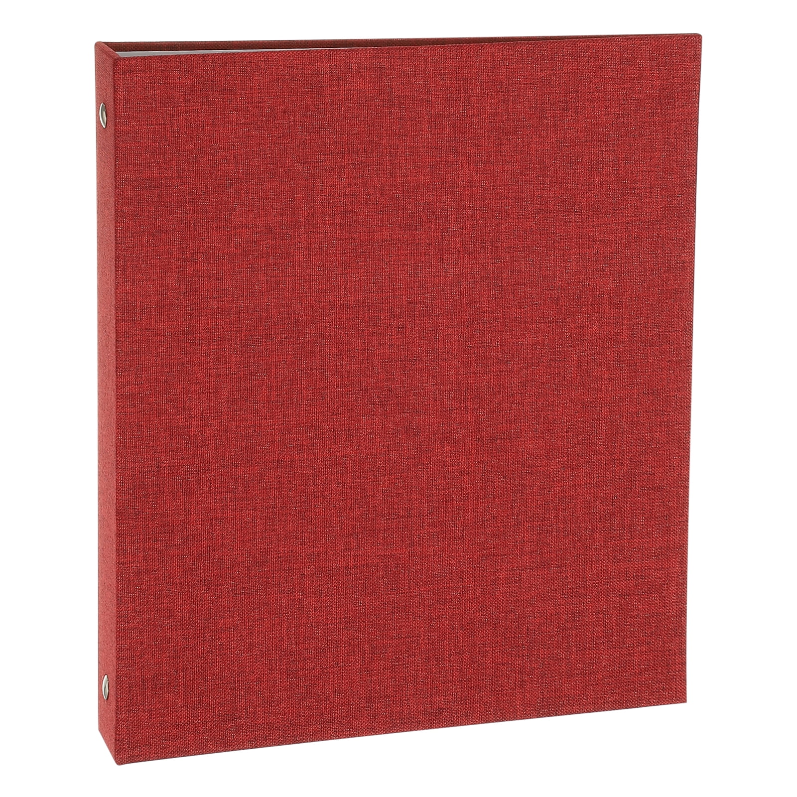 Uxcell 3 Ring Binder, A5 Size Flexible Round Binder Big Capacity Linen ...