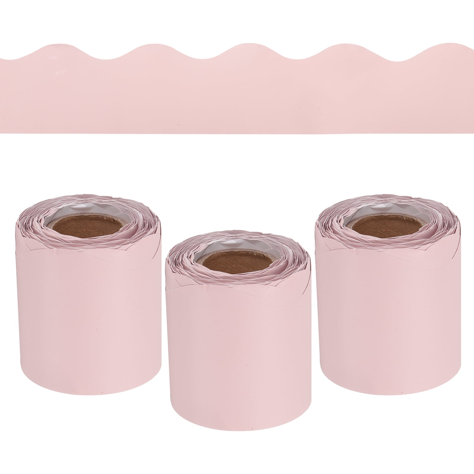 Uxcell 3 Roll 10 m Card Stock Bulletin Board Border Scalloped Border ...
