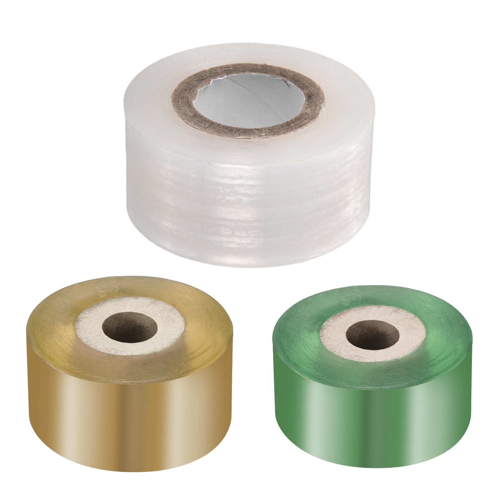 Uxcell 3 Rolls 2CM 2.5CM 3CM Width 100M Long Fruit Tree Grafting Tape ...