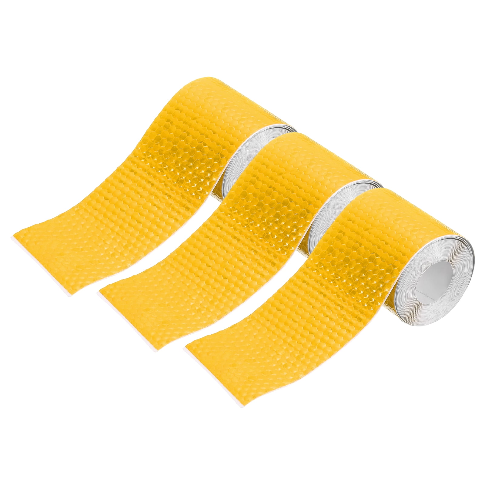 Uxcell 3 Rolls Reflective Tape 2" x 118" High Visibility Adhesive ...