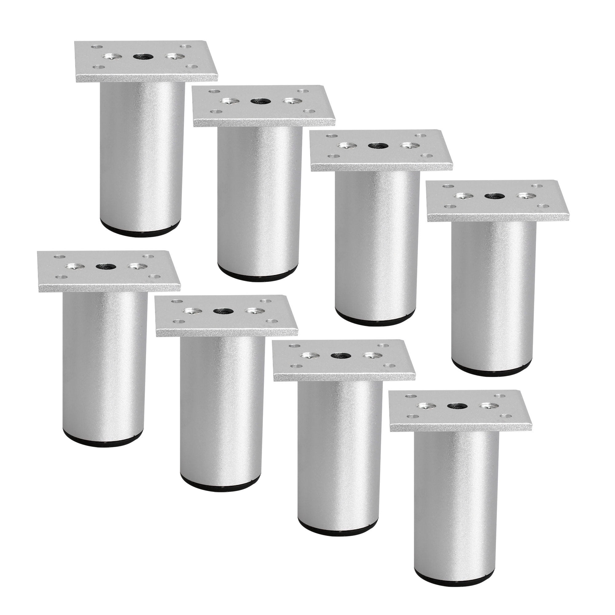 Uxcell 3 '' Round Furniture Leg Table Feet Replacement Height Adjuster ...