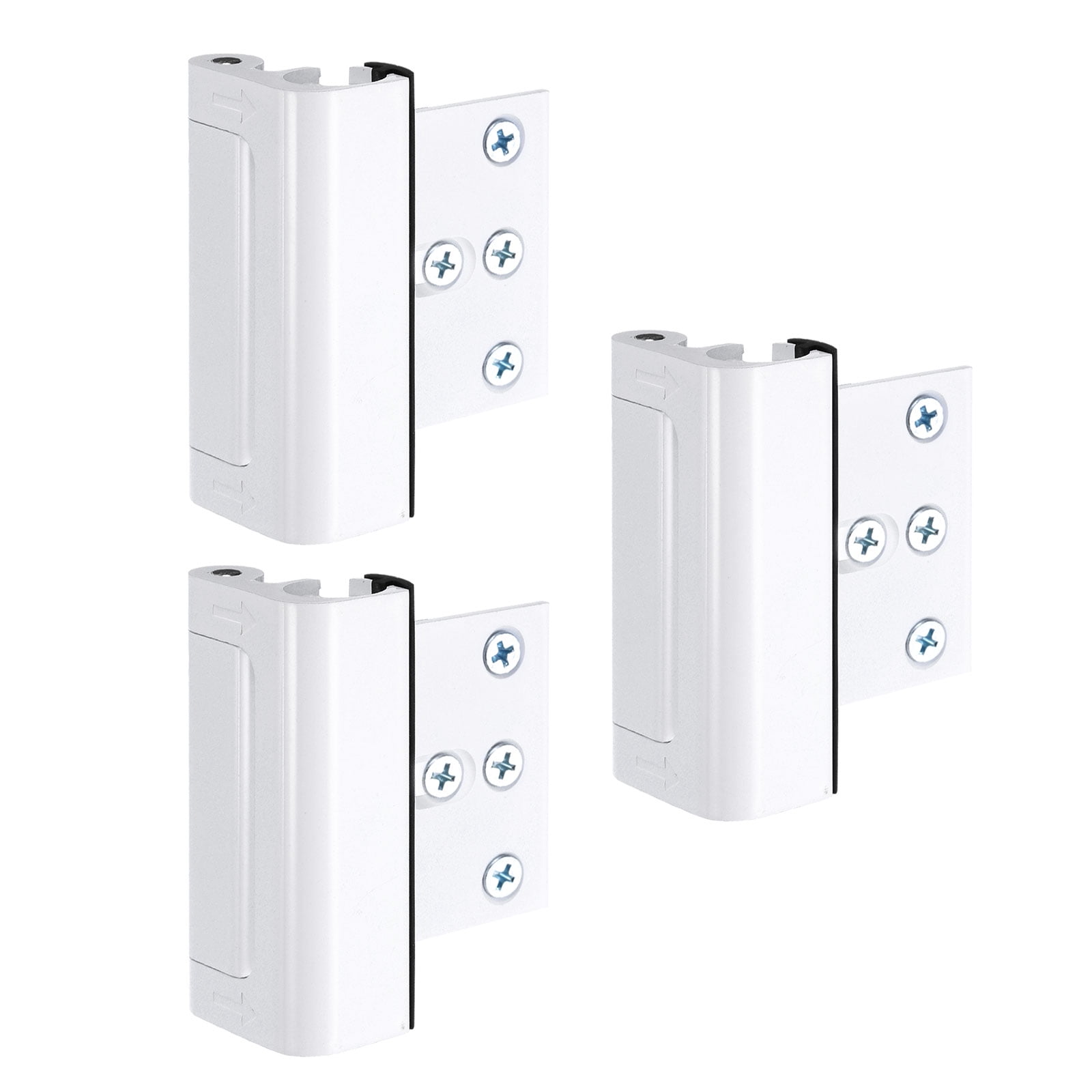 Uxcell 3 Set Home Security Door Lock, Door Reinforcement Lock Withstand ...