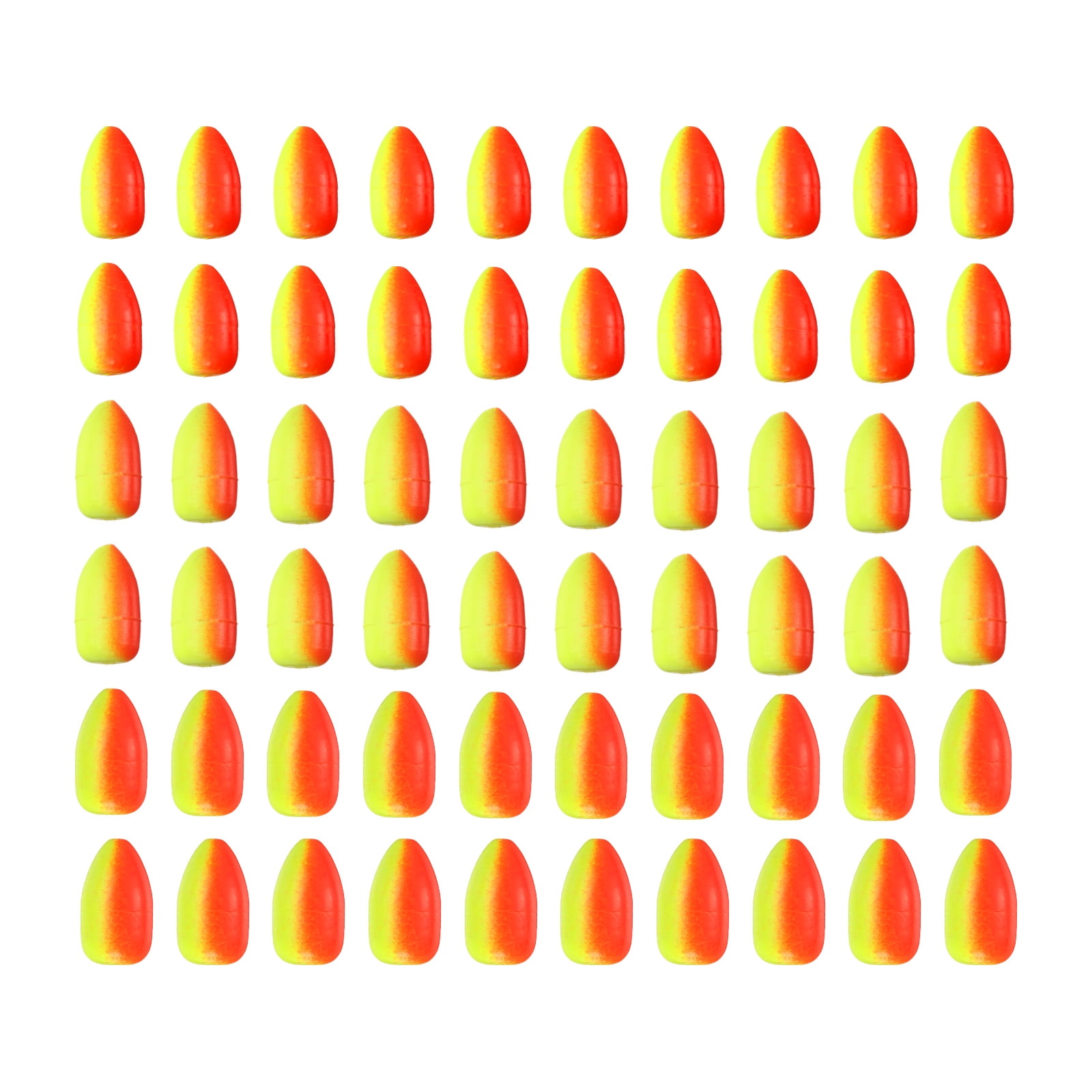 Uxcell 3 Size Floats Fishing, Oval Foam Floats Fishing Rig for Fly Fishing Strike Indicators ...