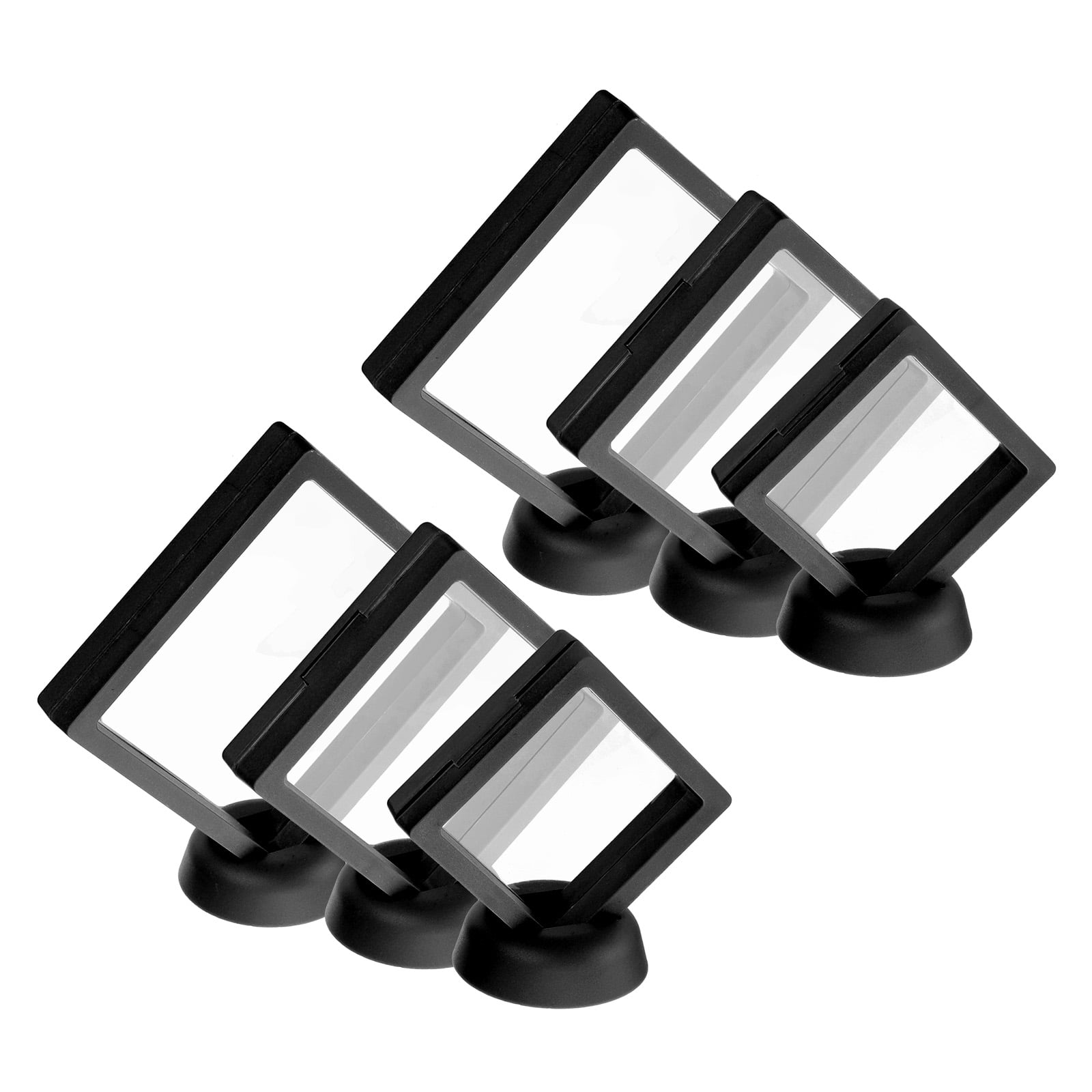 Uxcell 3 Sizes 3D Floating Display Case, Display Holder Stand, Jewelry ...