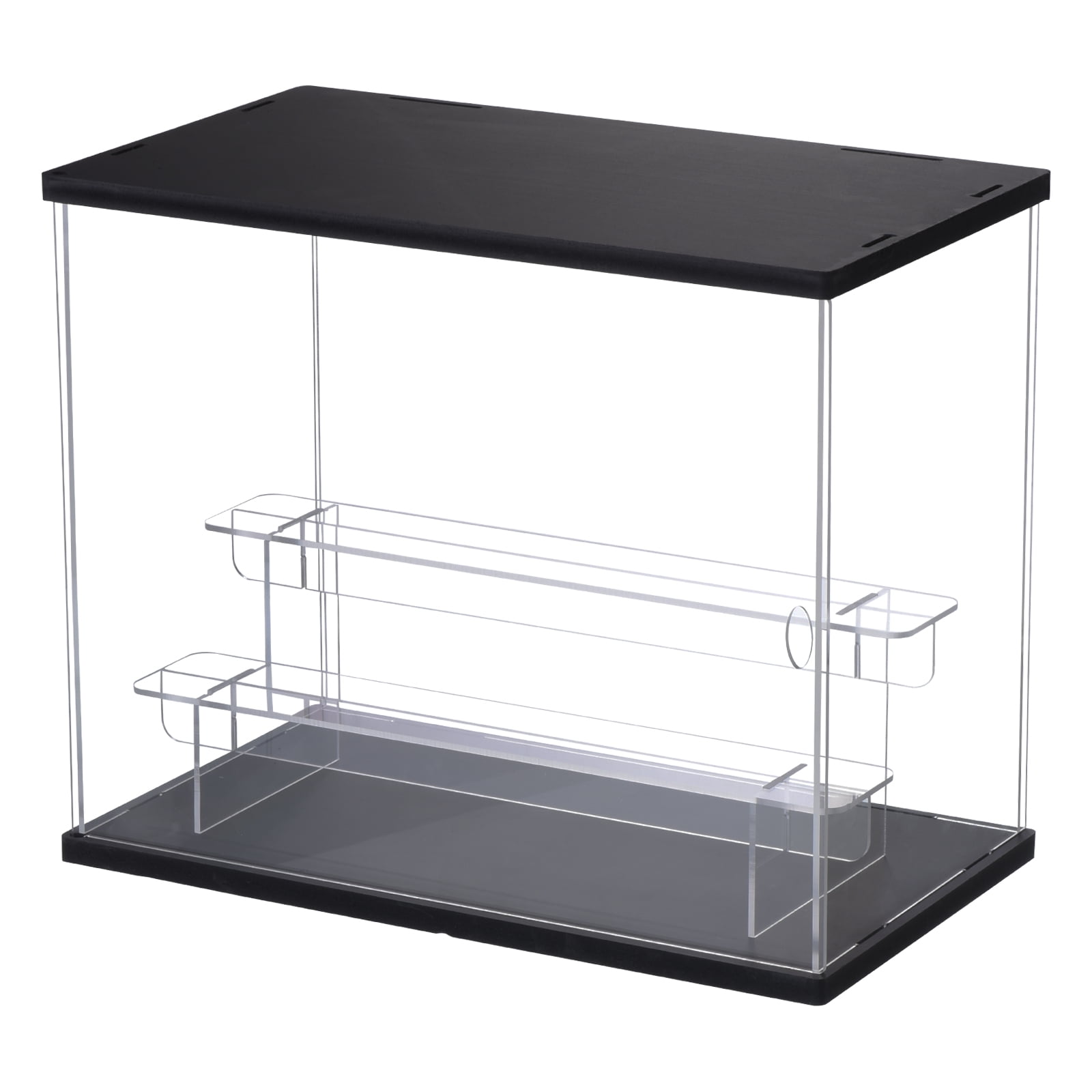 Uxcell 3 Tier Acrylic Clear Display Case Box Dustproof Protection ...