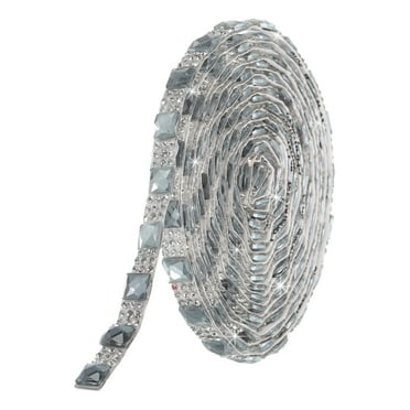 Locacrystal Bling Rhinestone Sticker DIY Self-Adhesive Iron On Crystal ...