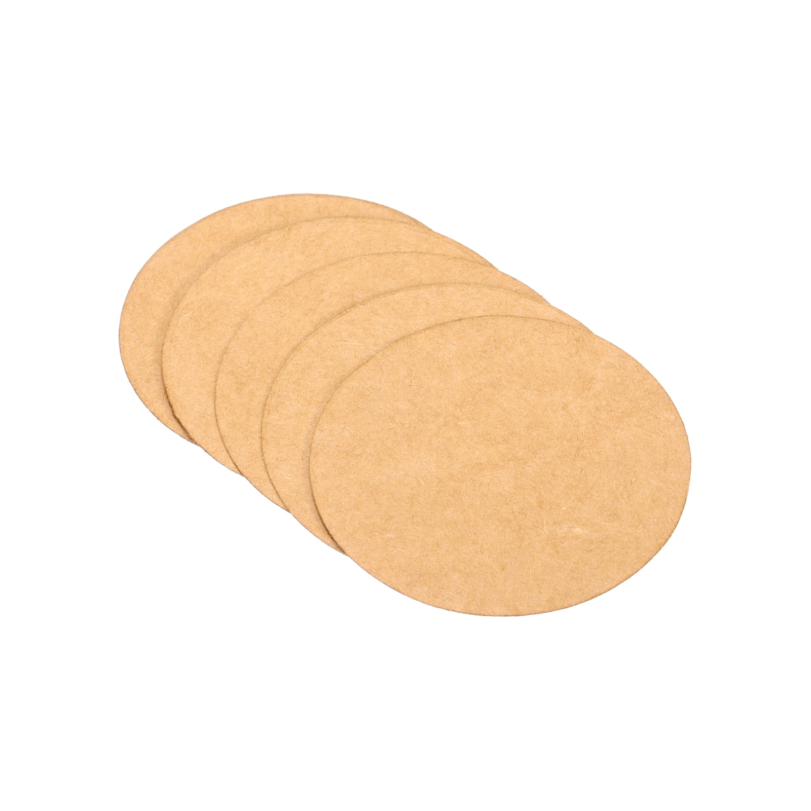 Uxcell 3-inch Round Cardboard Paper, 25 Pcs Blank Disc Circles Slices ...