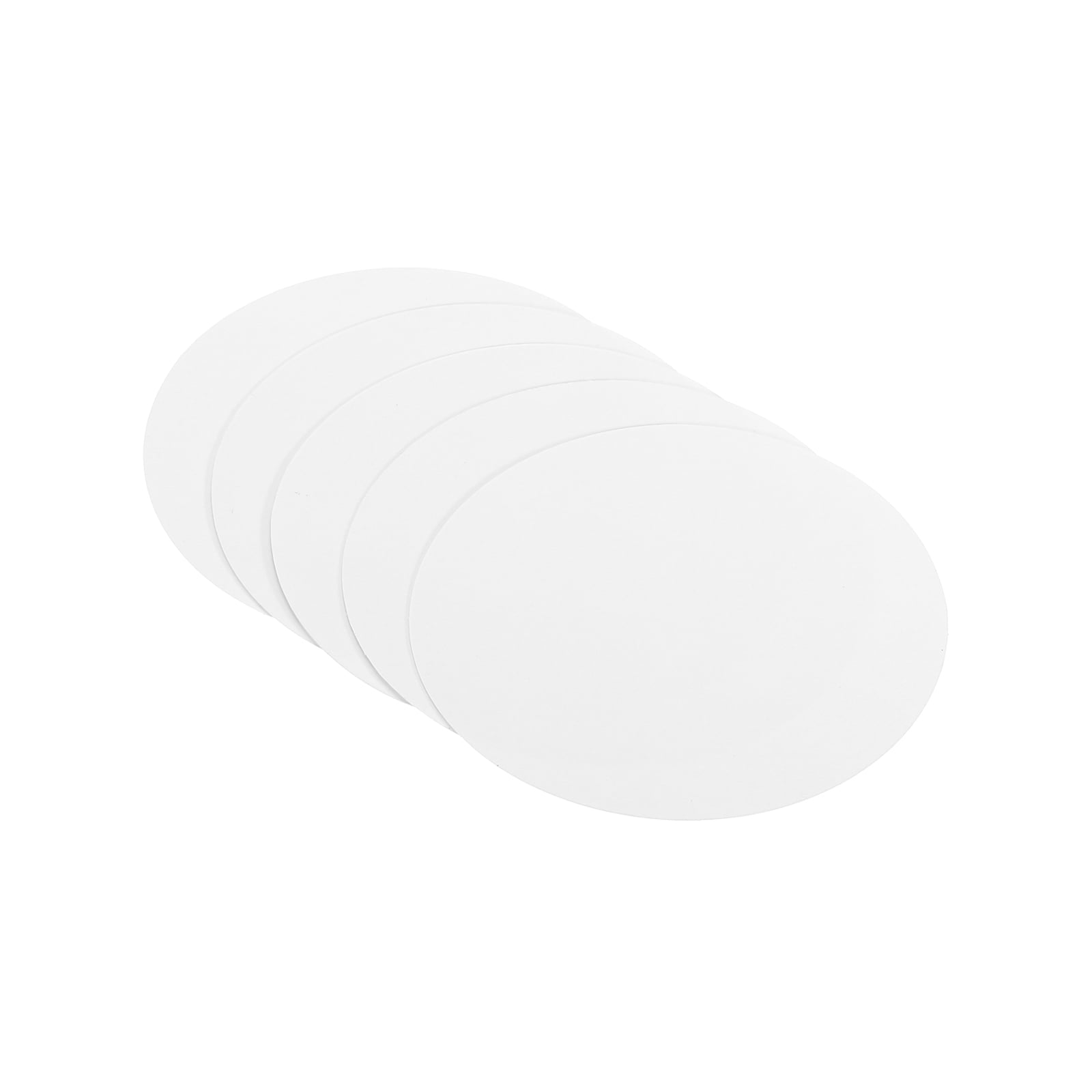 Uxcell 3-inch Round Cardboard Paper, 25 Pcs Blank Disc Circles Slices ...