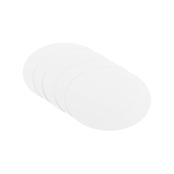 Uxcell 3-inch Round Cardboard Paper, 25 Pcs Blank Disc Circles Slices ...