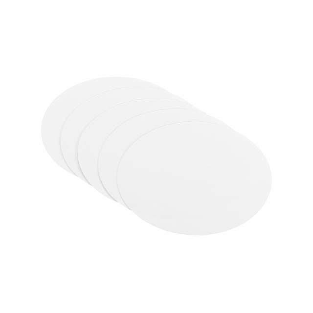 Uxcell 3-inch Round Cardboard Paper, 25 Pcs Blank Disc Circles Slices ...