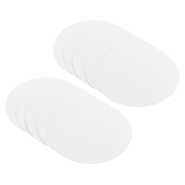Uxcell 3-inch Round Cardboard Paper, 50 Pcs Blank Disc Circles Slices ...