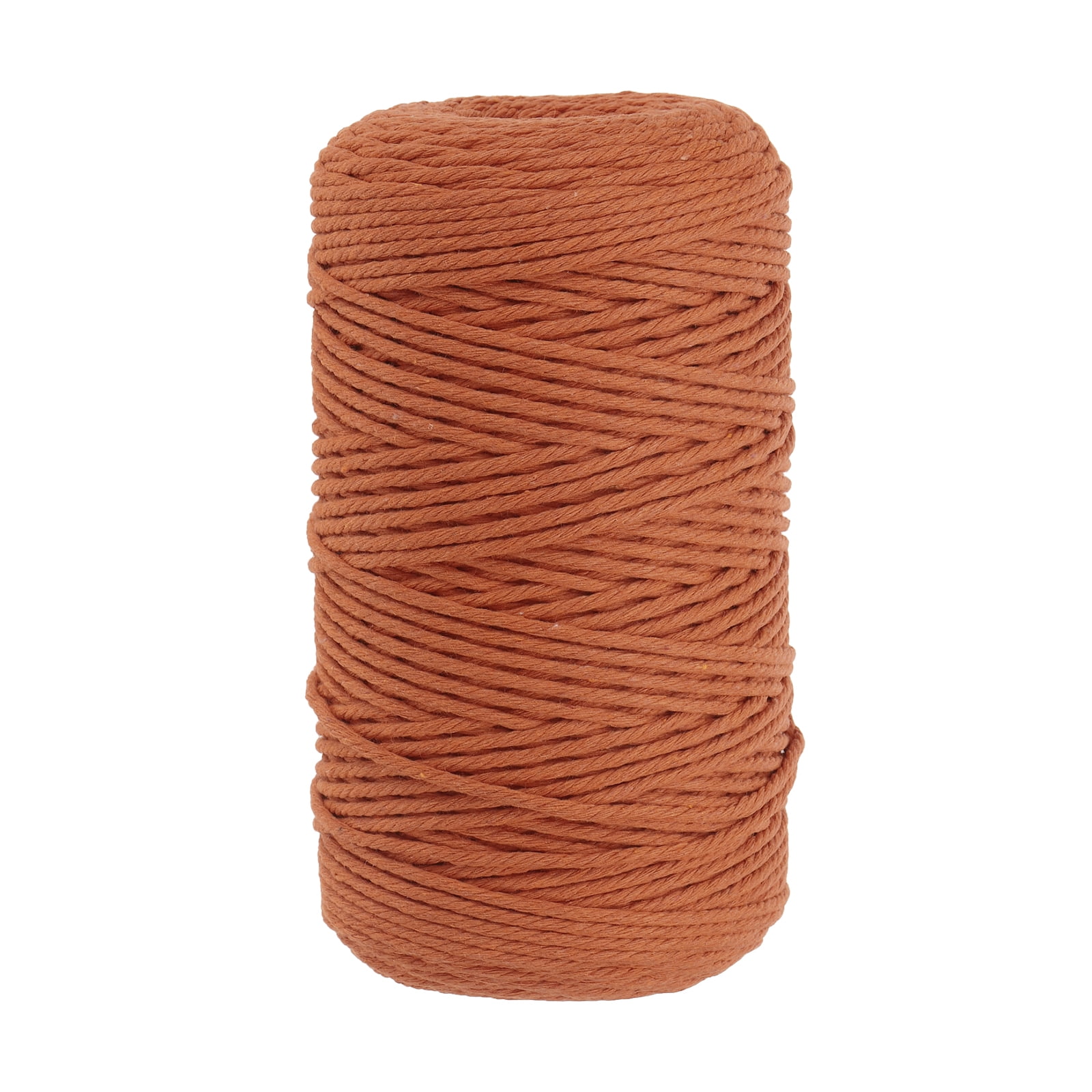 Uxcell 3 mm x 218 Yard Macrame Cord Soft Cotton Colored Macrame Crafts ...