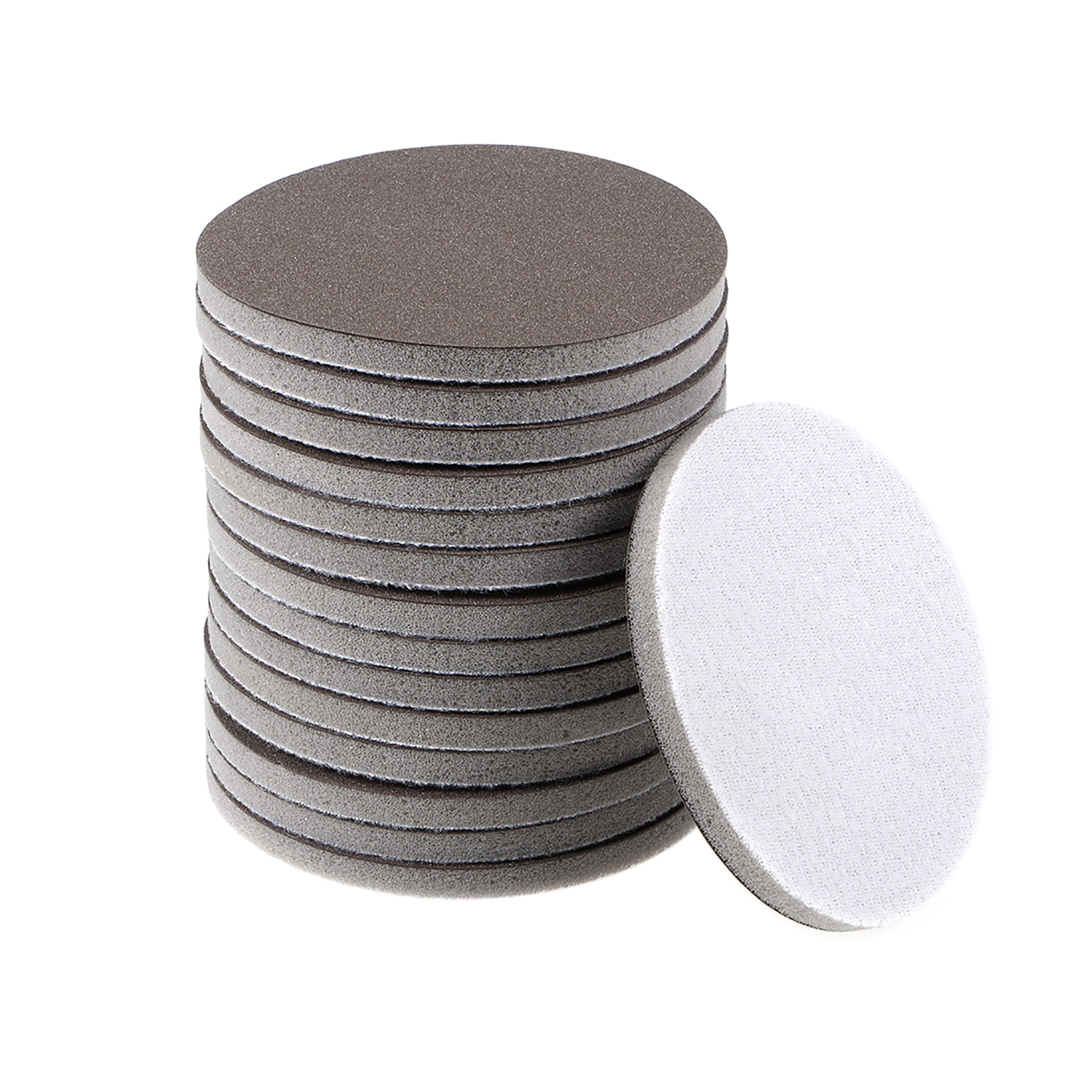 Uxcell 3''x 600Grits Hook and Loop Sanding Disc Sponge Sanding Wet Dry ...