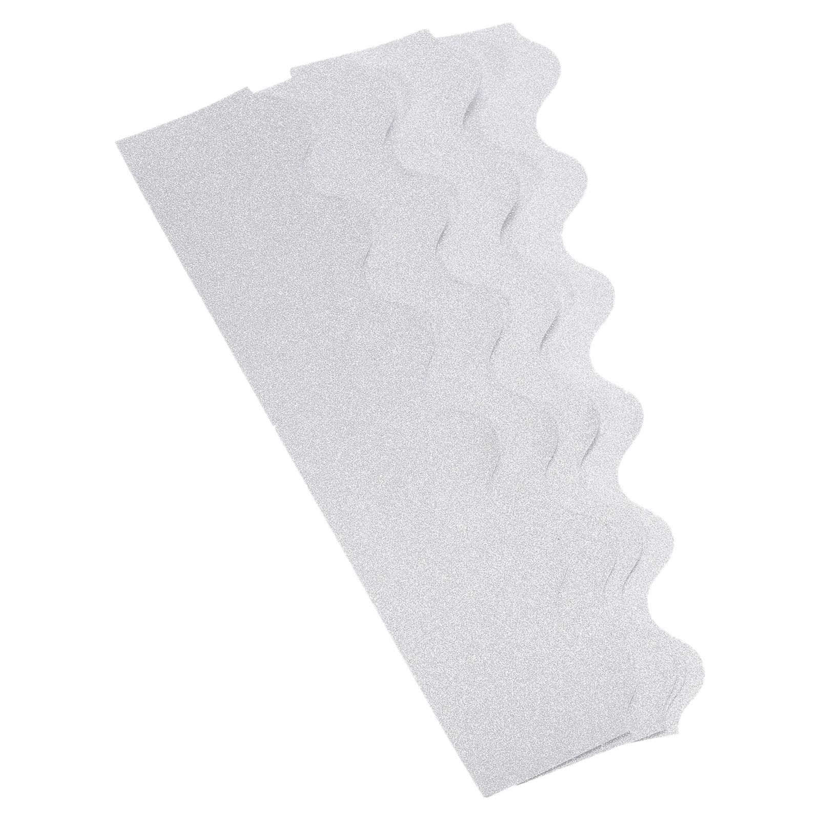 Uxcell 3"x13" Bulletin Board Border Scalloped Trim Strips Wall Decor ...