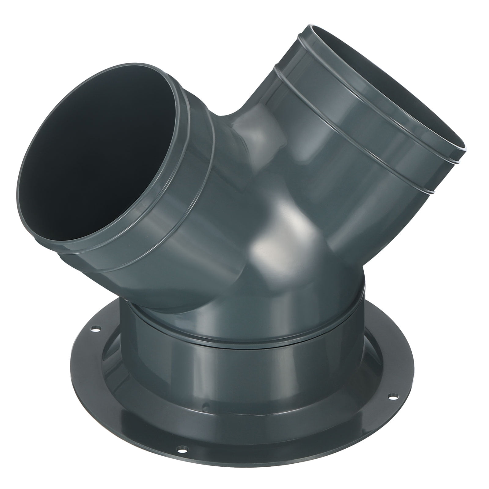 Uxcell 3"x3"x4" Y Reducer Connector 3 Way Duct Splitter Exhaust Pipe ...