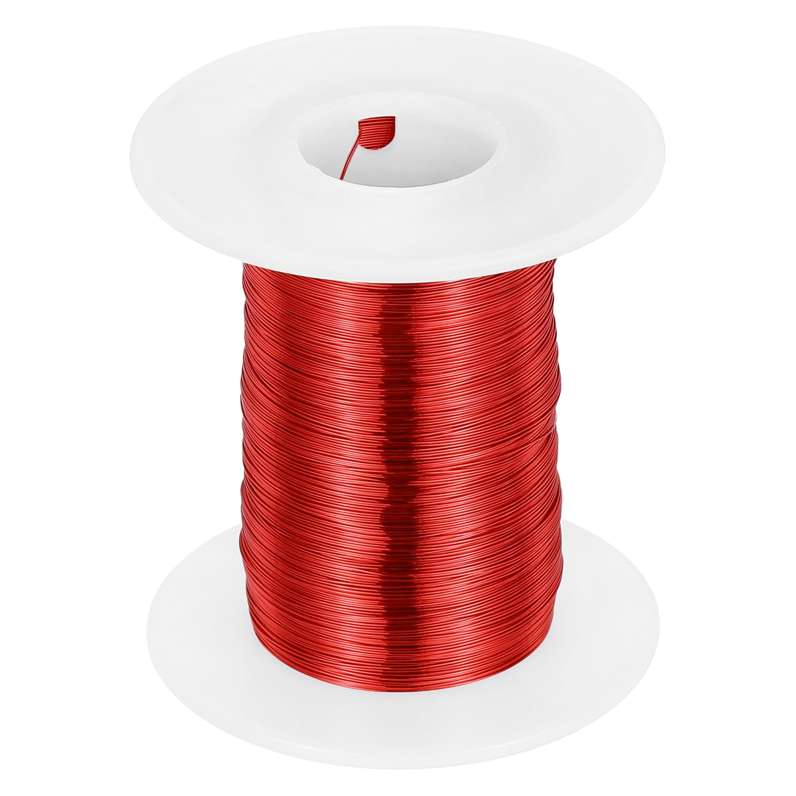 Uxcell 30 AWG Magnet Wire, 30 Gauge Enameled Copper Wire, 4 oz Magnetic ...