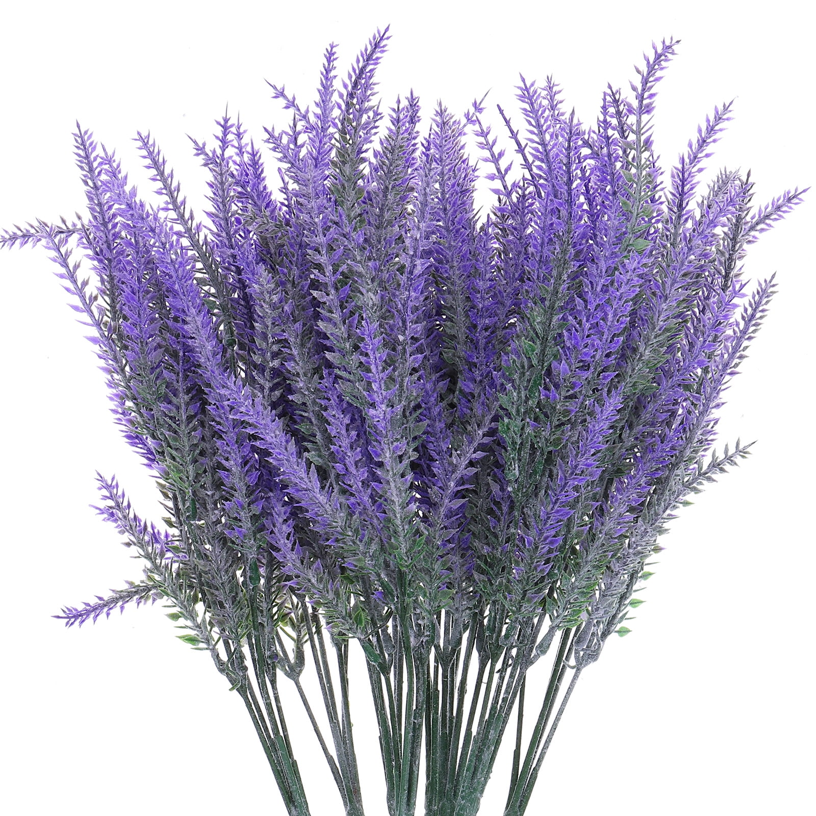Uxcell 20 Bundles Artificial Lavender Flowers Fake Lavender Flowers ...