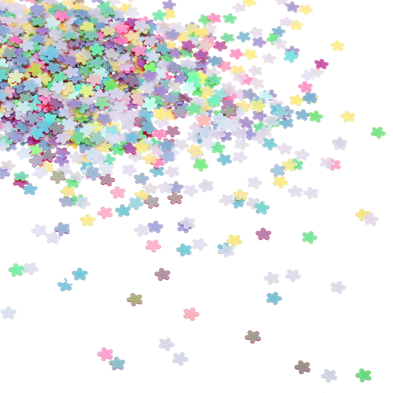 Uxcell 30 Gram Sequins and Spangles for Sewing DIY Arts Crafts Supplies ...