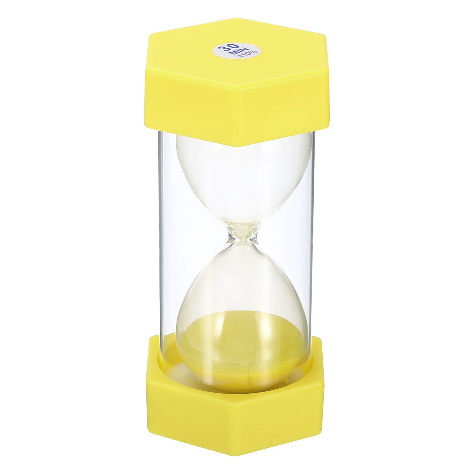 Uxcell 30 Min Sand Timer,Hexagon with Plastic Cover,Count Down Sand ...