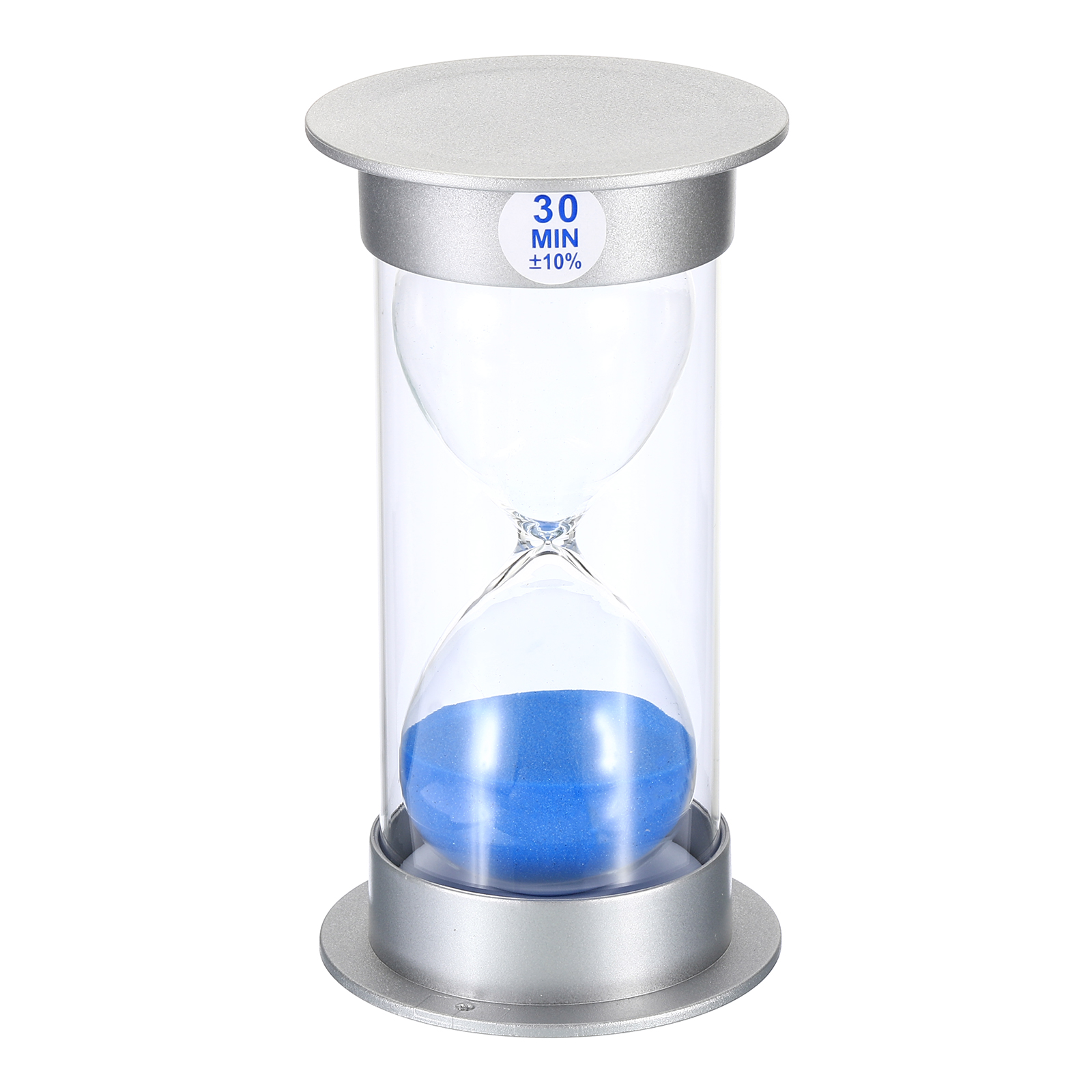 Uxcell 30 Minute Sand Timer, Sandy Clock, Count Down Sand Glass, Blue ...