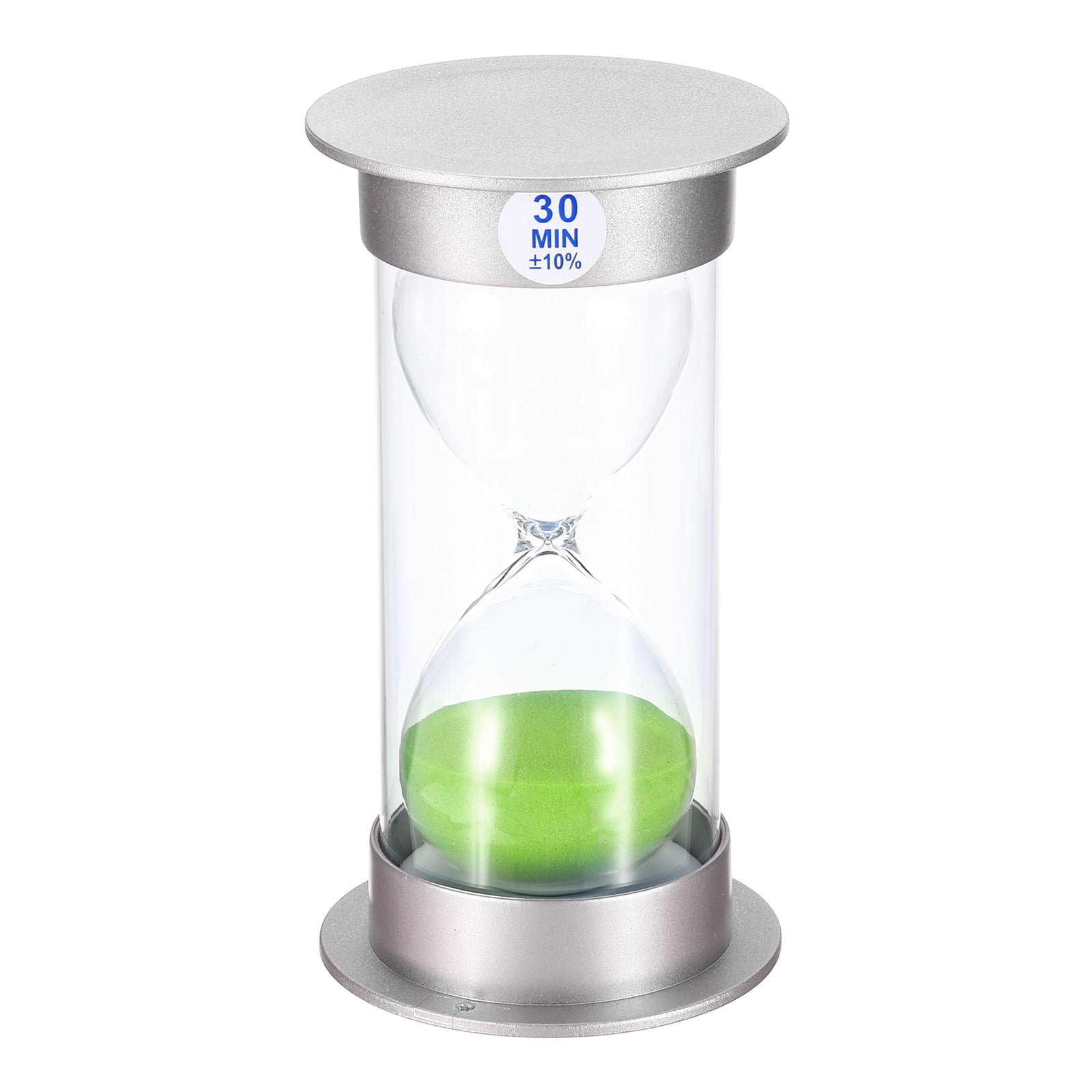 Uxcell 30 Minute Sand Timer, Sandy Clock, Count Down Sand Glass, Green ...