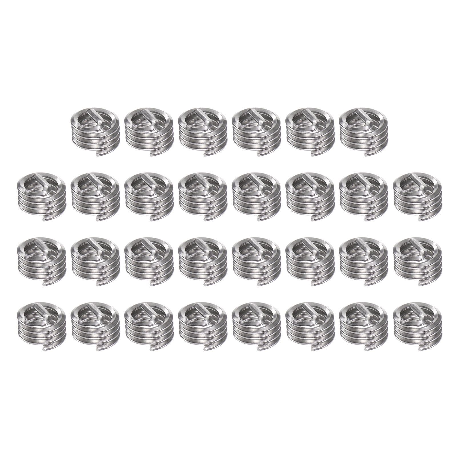 Uxcell 30 Pack 10# 24 UNC 1D 4.8mm 304 Stainless Steel Helical Wire ...