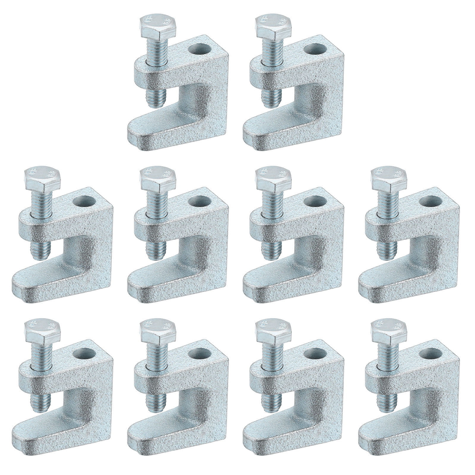 Uxcell 30 Pack Beam Clamp, 0.71 Inch Wide Jaw Opening C Clamps Metal ...