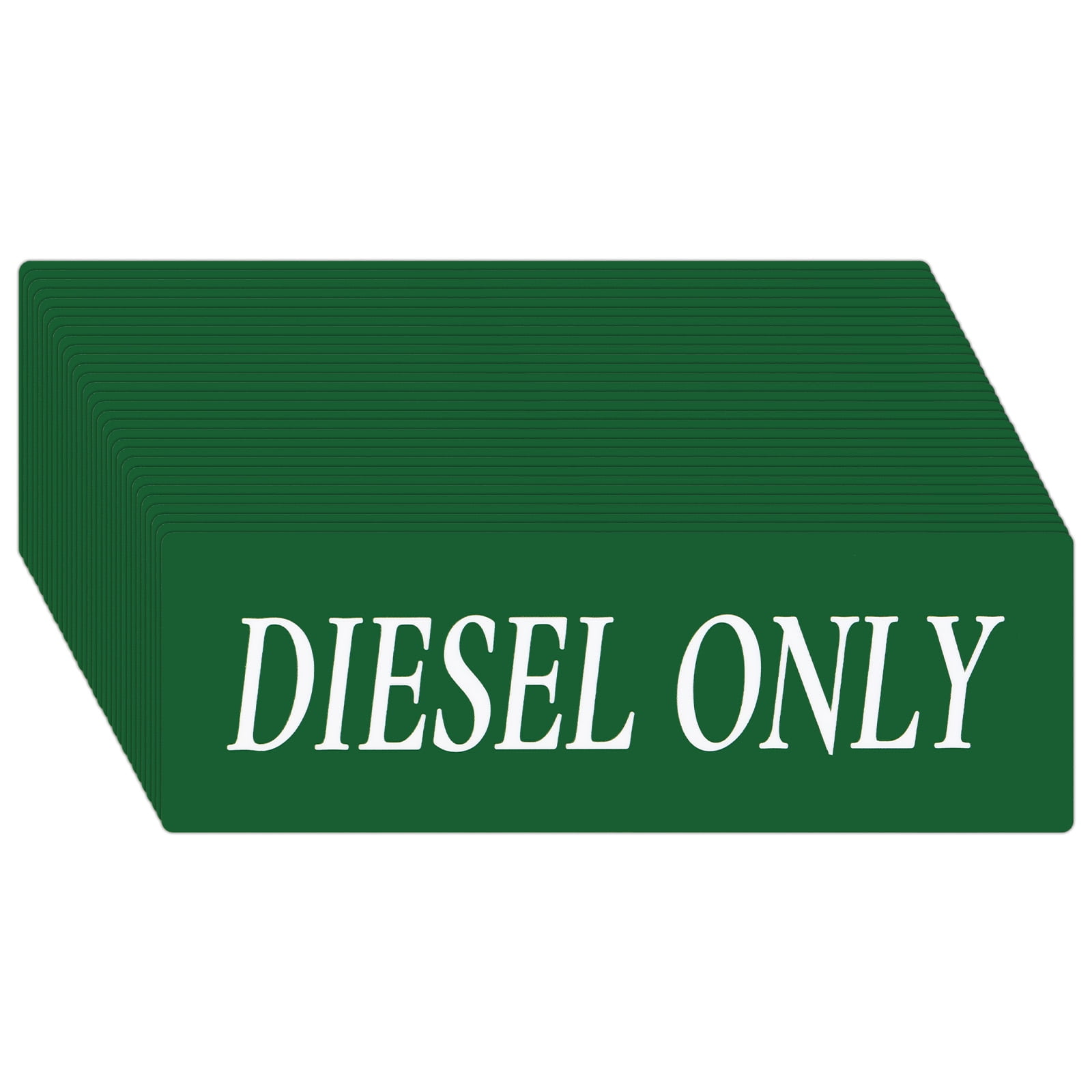 Uxcell 30-Pack Diesel Only Sticker, 6x2" Weather-proof Diesel Decal ...