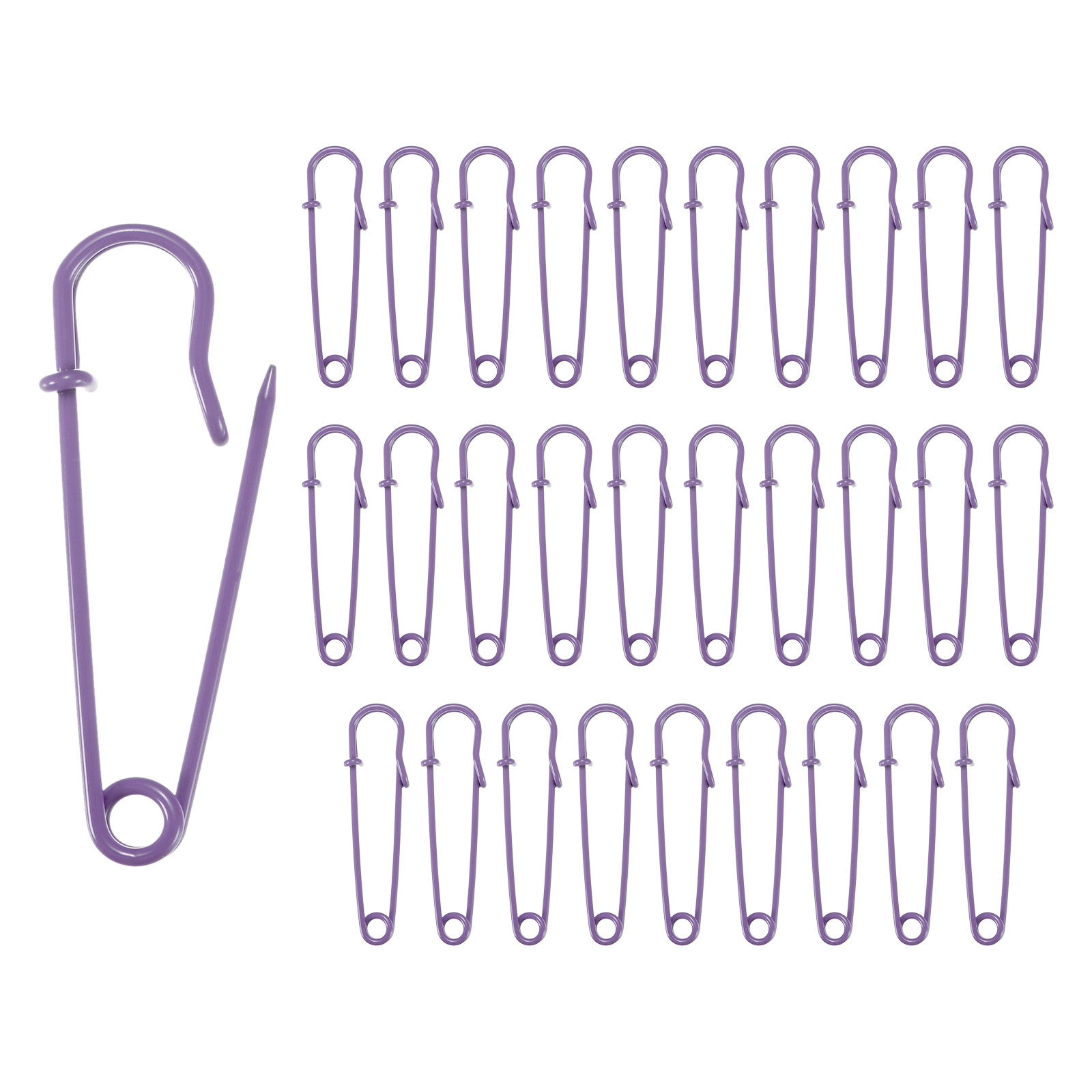Uxcell 30-Pack Large Safety Pins, 2
