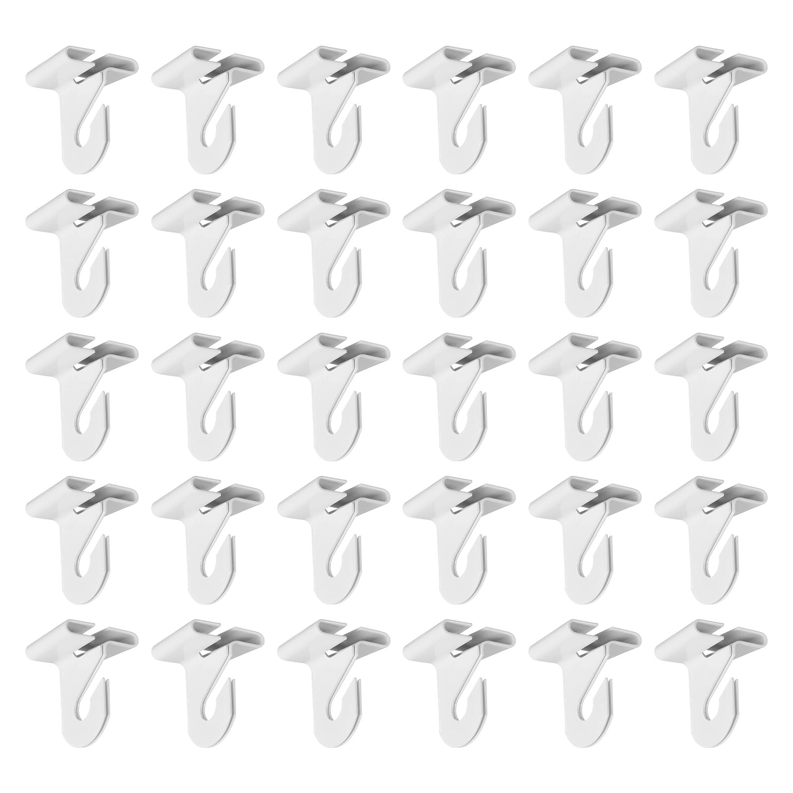 Uxcell Drop Ceiling Hooks Metal T-Bar Track Clip Suspended Drop Ceiling ...