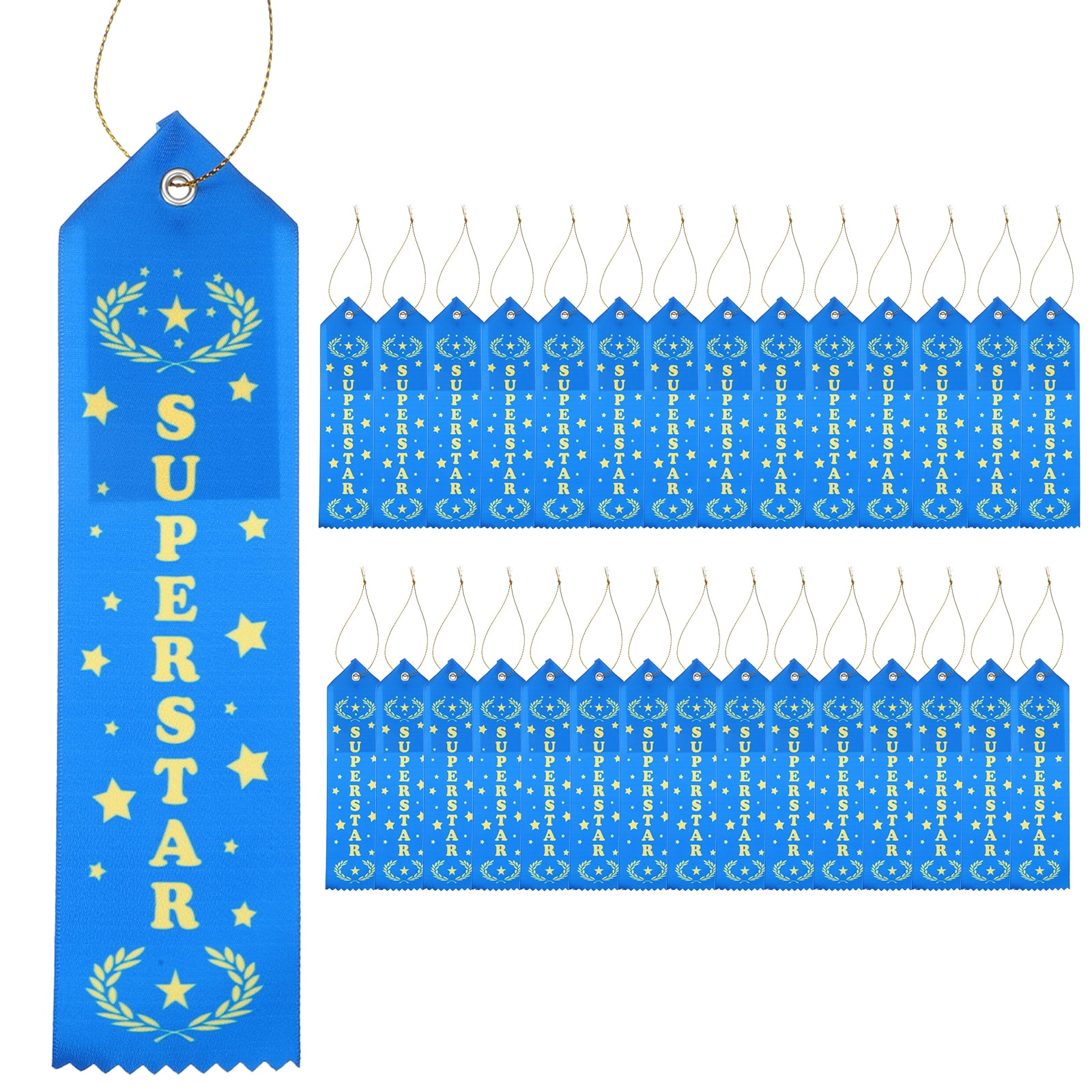 Award Ribbons, SUPER STAR Participation Ribbons Soccer Medal Ribbons ...