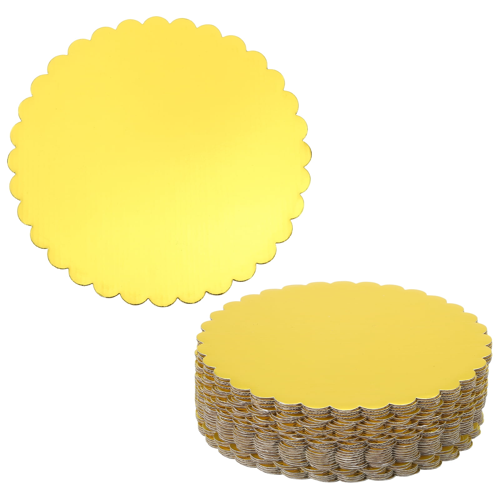 Uxcell 30 Pcs Cardboard Cake Rounds, 10 Inch Cake Board Circle Trays ...
