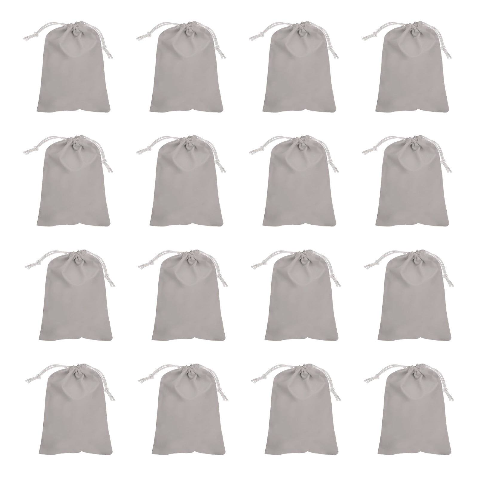 Uxcell 30 Pcs Velvet Drawstring Bags, 10 x 8 Inch Large Velvet Cloth ...