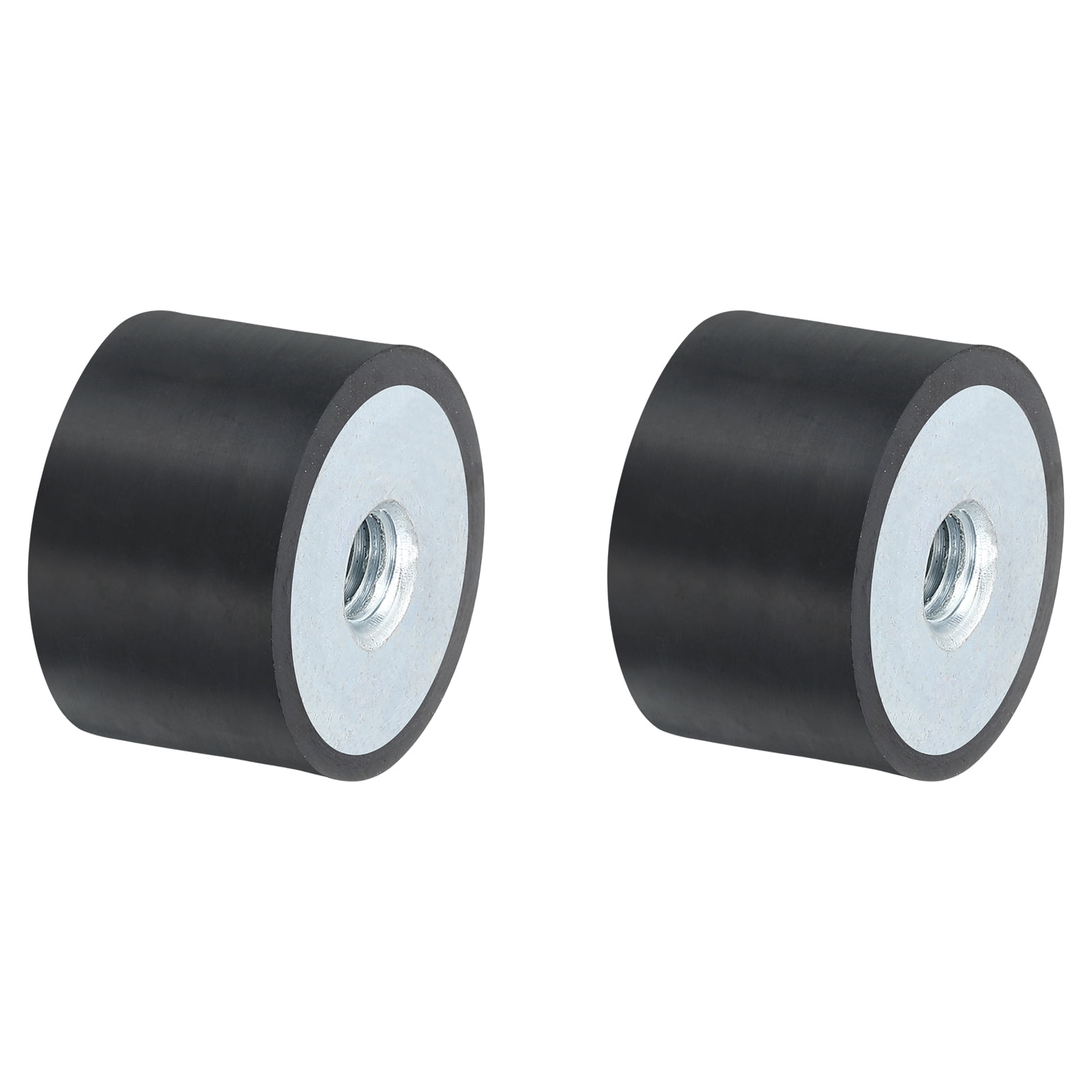 Uxcell 30 x 20mm Rubber Female M8 Thread Isolator Replaces Anti ...