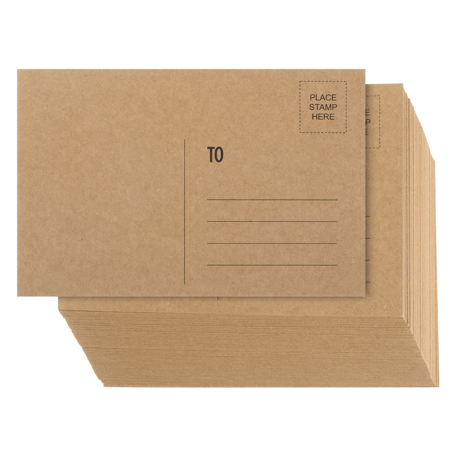 Uxcell 300 Pack Blank Postcards for Mailing, 4 x 6" Double Sides Blank ...