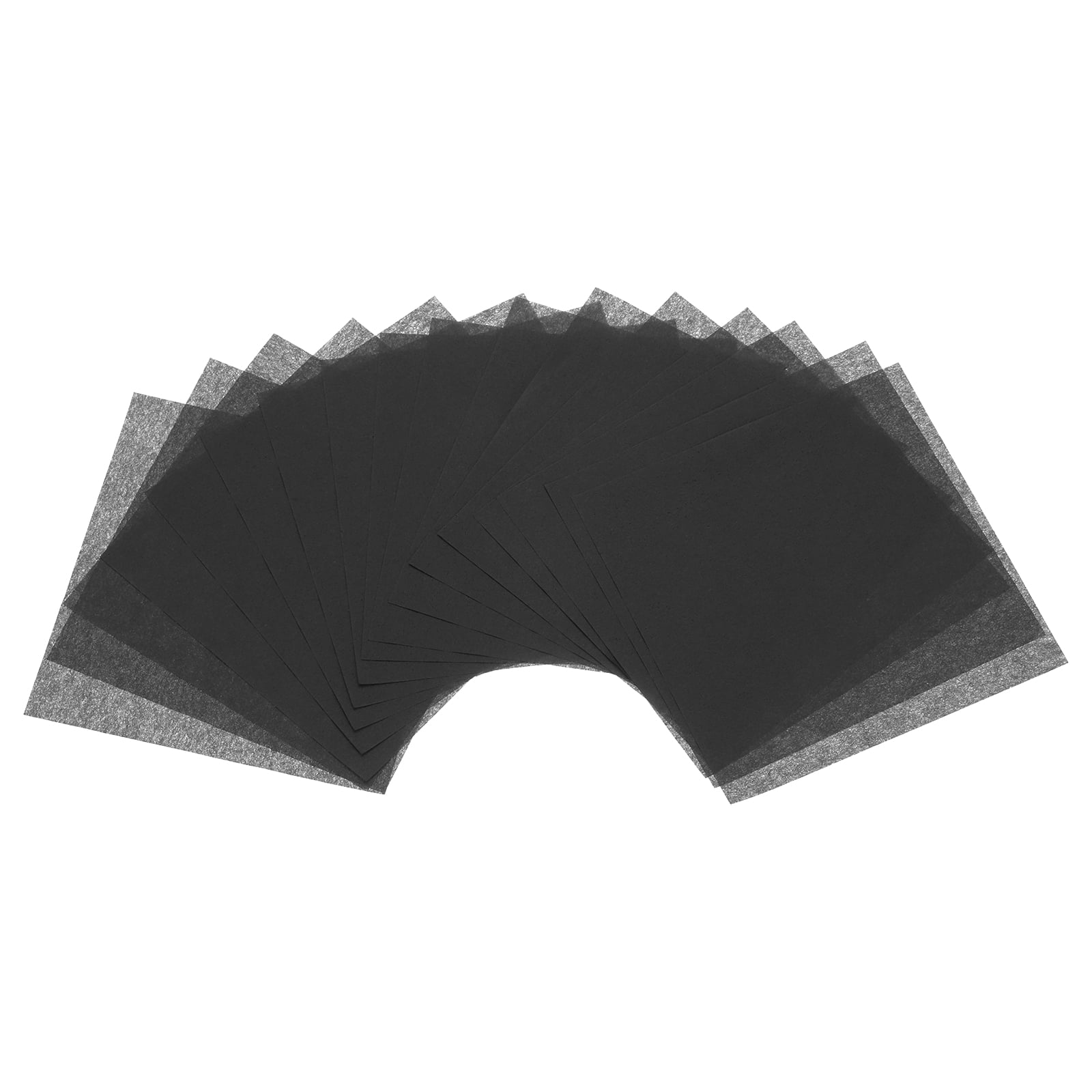 Uxcell 3000 Pcs 3 Inch Tissue Paper Squares Black Tissue Squares Table ...