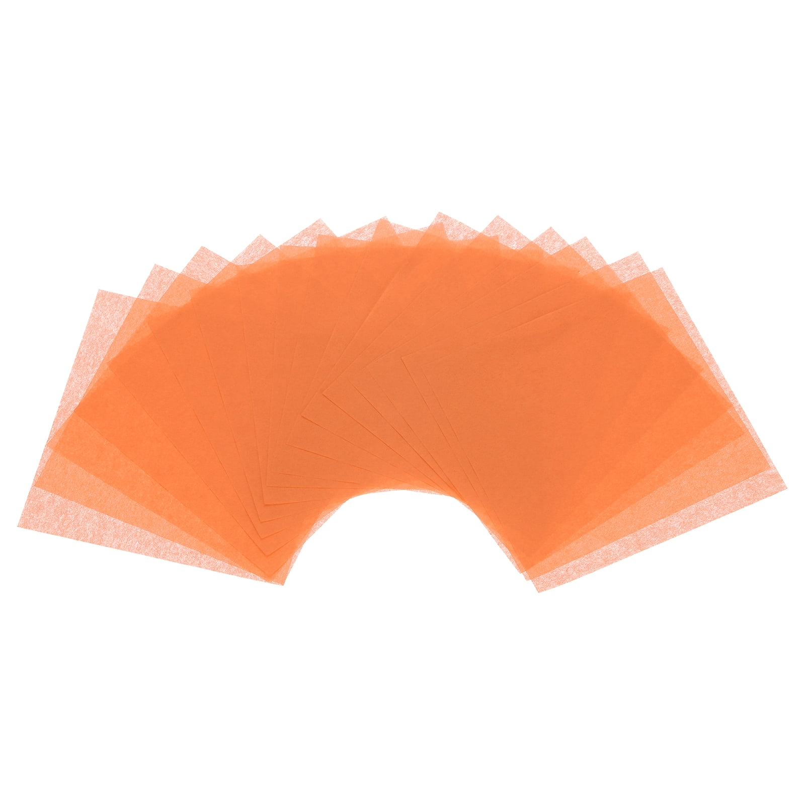 Uxcell 3000 Pcs 3 Inch Tissue Paper Squares Orange Tissue Squares Table ...